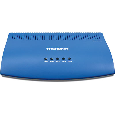 ADSL Fast Ethernet/USB Combination Modem Router - TRENDnet TDM-C400