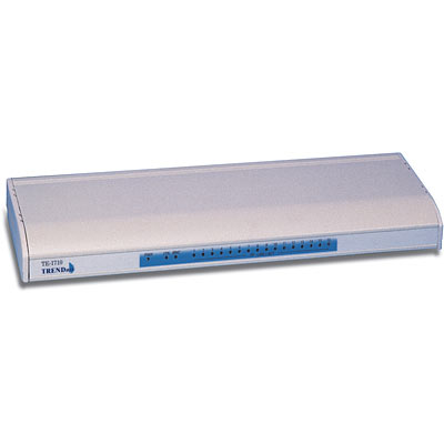 16-Port 10Base-T Ethernet Hub - TRENDnet TE-1710