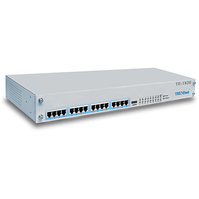 16-Port 10Base-T Ethernet Hub - TRENDnet TE-1820