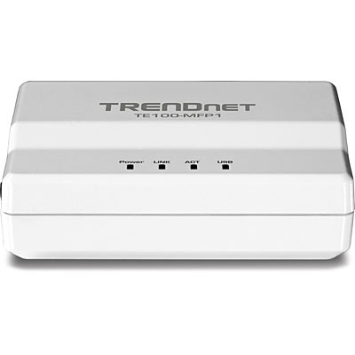1-Port Multi-Function USB Print Server - TRENDnet TE100-MFP1