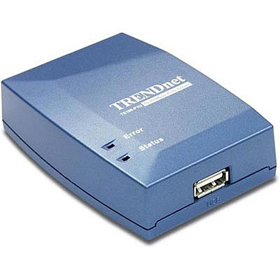 1-Port Print Server (1 USB) - TRENDnet TE100-P1U