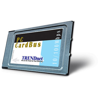 10/100Mbps PCMCIA Ethernet Cards - TRENDnet TE100-PCBUS