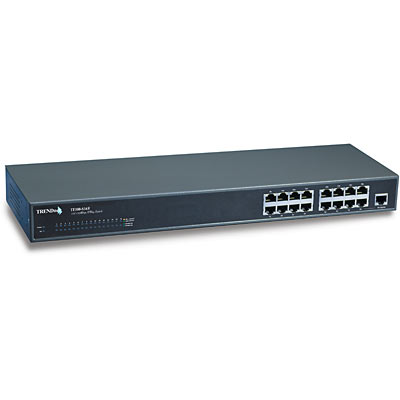 16-Port 10/100Mbps NWay Fast Ethernet Switch - TRENDnet TE100-S16R