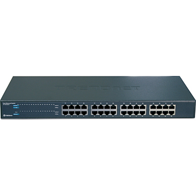 32-Port 10/100Mbps NWay Fast Ethernet Switch - TRENDnet TE100-S32plus