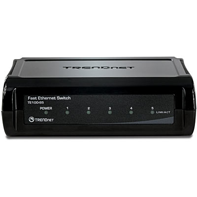 5-Port 10/100Mbps Switch - TRENDnet TE100-S5
