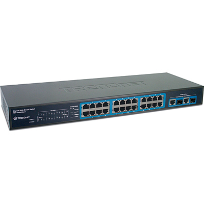 26-Port Gigabit Web Smart Switch - TRENDnet TEG-224WSplus
