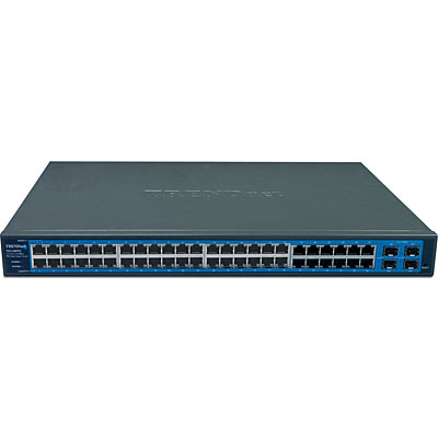 48-Port Gigabit Web-Based Smart Switch - TRENDnet TEG-448WS