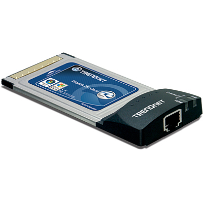 Gigabit PC Card - TRENDnet TEG-PCBUSR