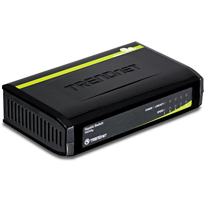 5-Port Gigabit GREENnet Switch - TRENDnet TEG-S5g