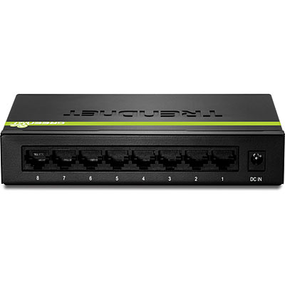 8-Port Gigabit GREENnet Switch - TRENDnet TEG-S80g