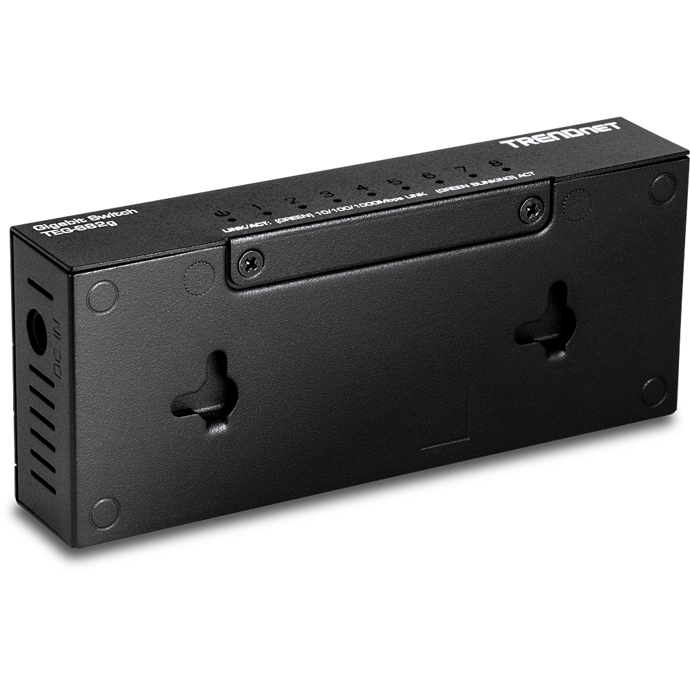 8-Port Gigabit GREENnet Mini Switch | TRENDnet - TRENDnet TEG-S82g