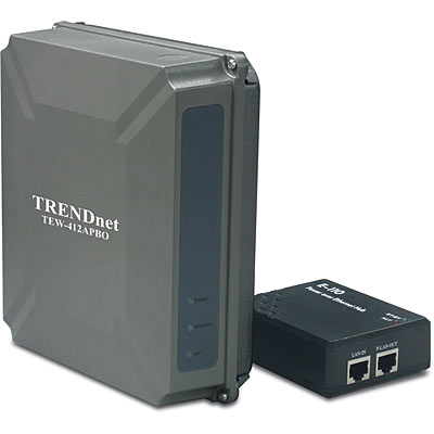 54Mbps 802.11g 9dBi High Power Wireless Outdoor AP Bridge - TRENDnet ...