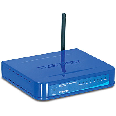 Wireless G ADSL Firewall Modem Router - TRENDnet TEW-435BRM