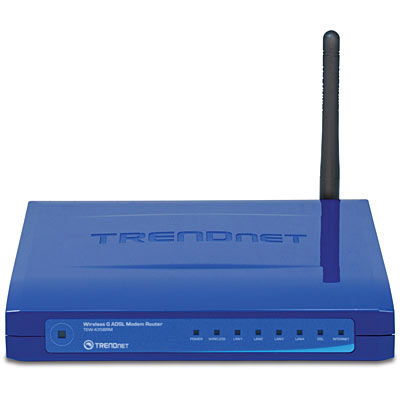 Wireless G ADSL Firewall Modem Router - TRENDnet TEW-435BRM