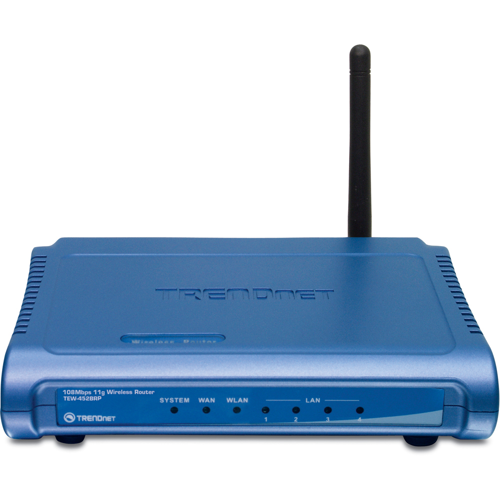108Mbps Wireless Super G Broadband Router - TRENDnet TEW-452BRP