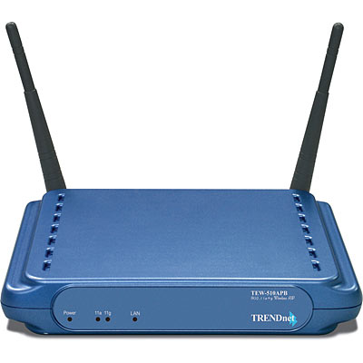 108Mbps 802.11a+g Wireless Access Point - TRENDnet TEW-510APB