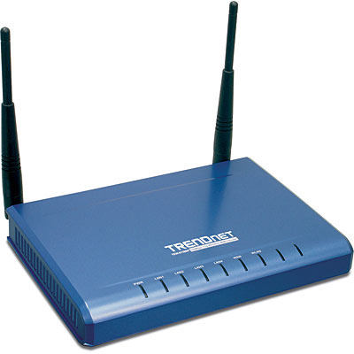 Drahtloser 108 MBit/s 802.11g MIMO-Router - TRENDnet TEW-611BRP