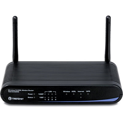 300Mbps Wireless N ADSL2/2+ Modem Router - TRENDnet TEW-635BRM