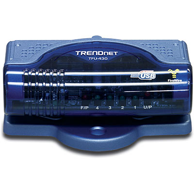 7-Port USB2.0/FireWire Combo Hub - TRENDnet TFU-430