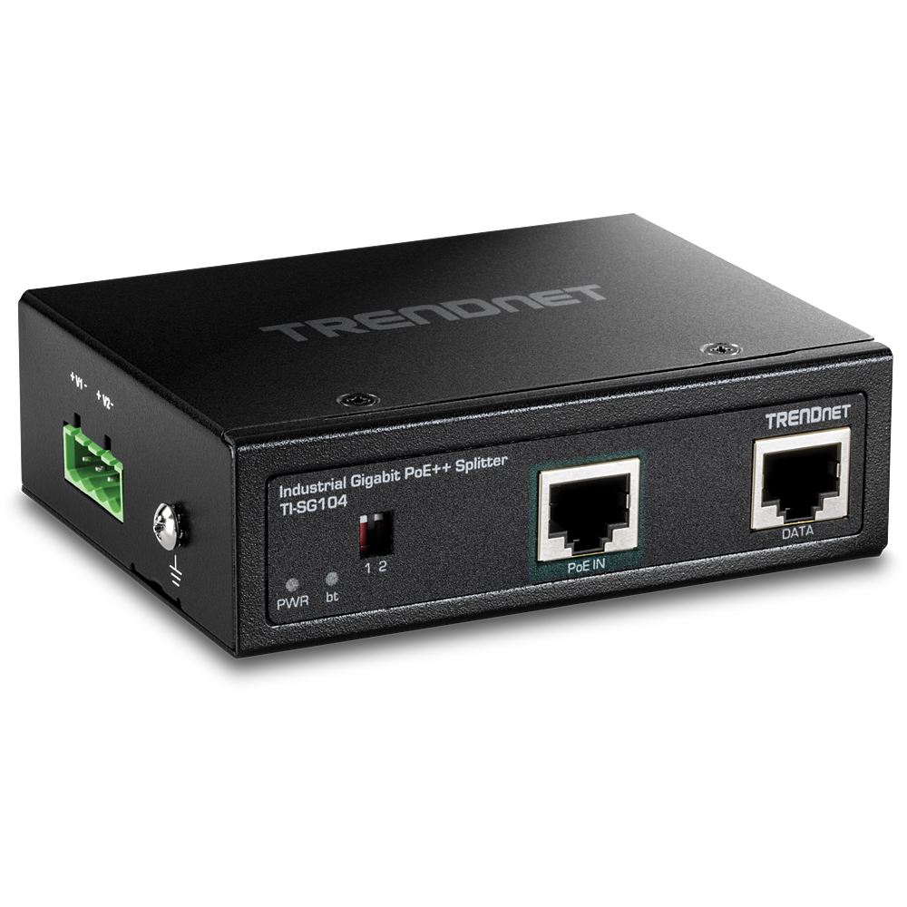 PoE++ Splitters – Industrial Gigabit PoE++ Splitter | TRENDnet ...