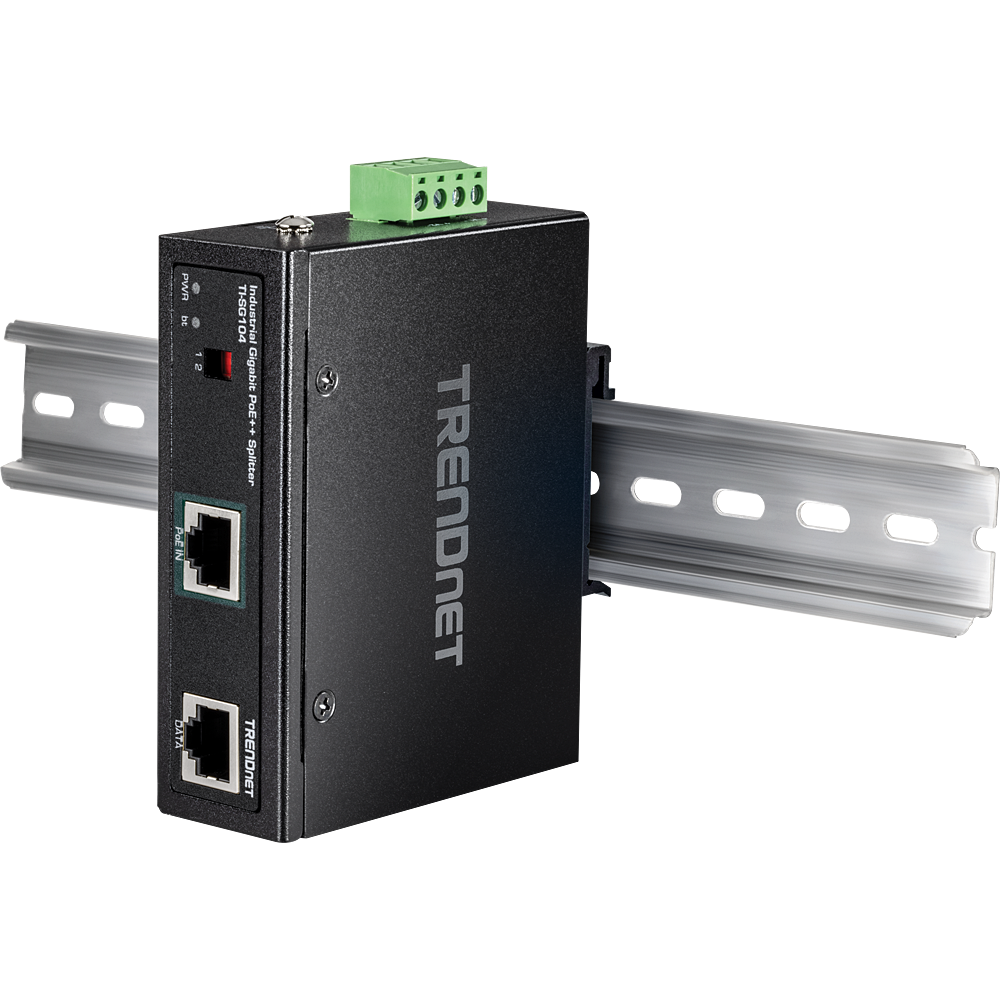 PoE++ Splitters – Industrial Gigabit PoE++ Splitter | TRENDnet ...