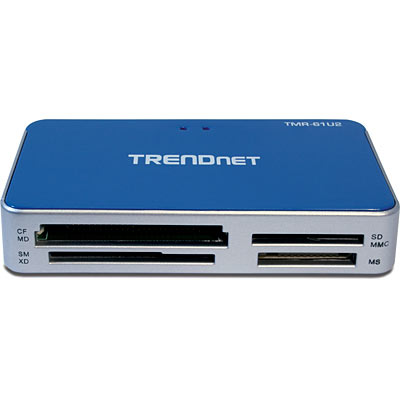 Lector/escritor de tarjeta de memoria 6 en 1 con USB - TRENDnet TMR-61U2