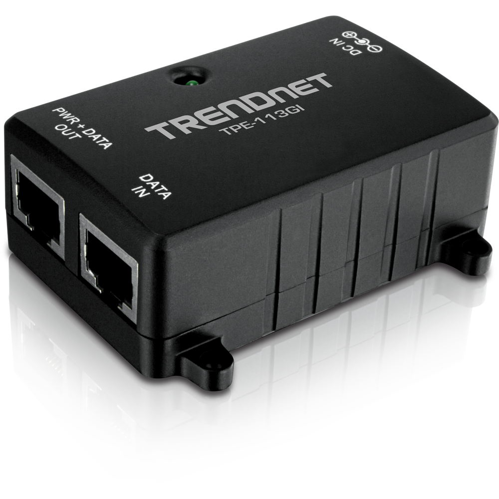 Inyector PoE Gigabit - TRENDnet TPE-113GI