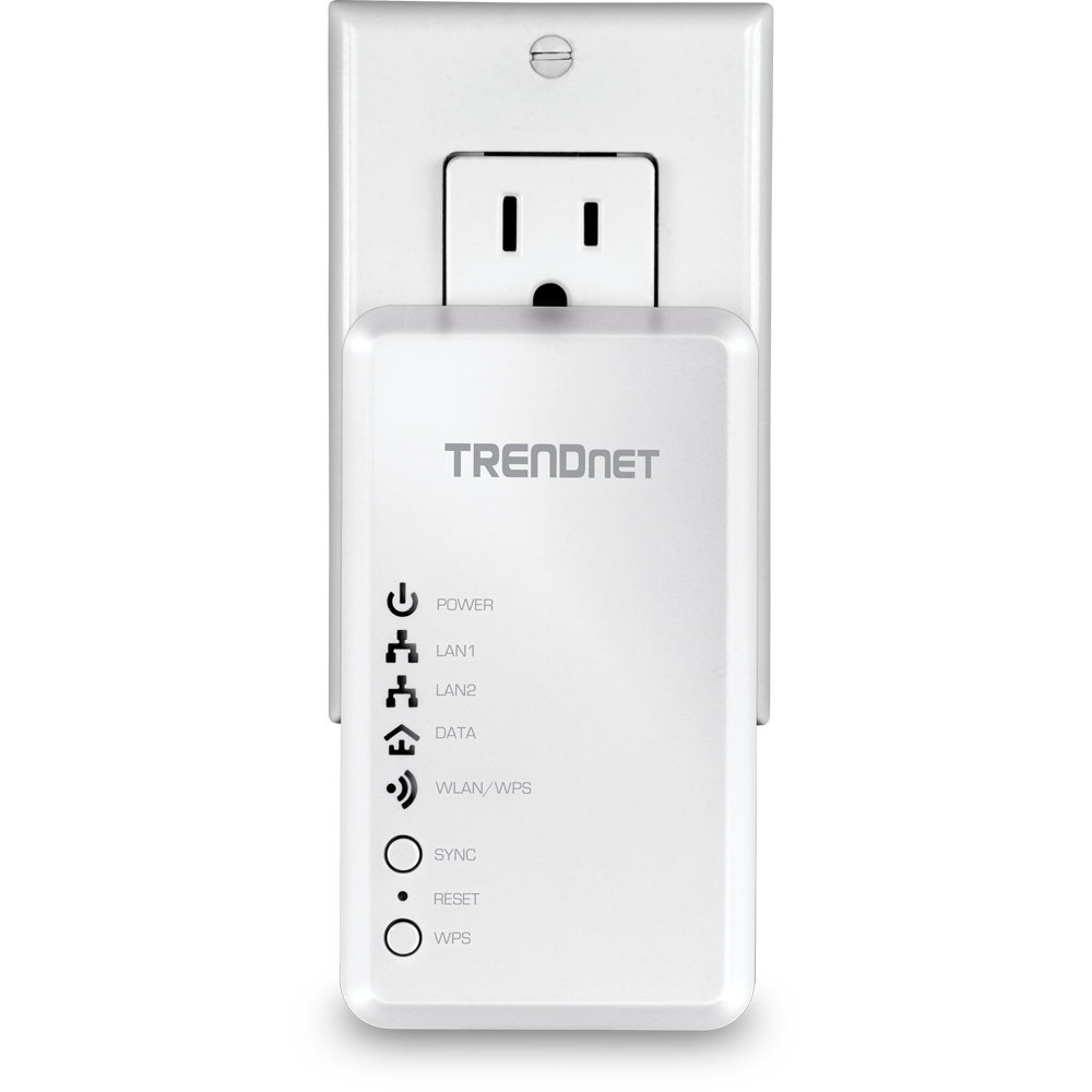 WiFi Everywhere™ Powerline 500 AV Access Point - TRENDnet TPL-410AP