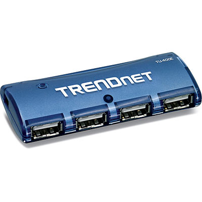 4-Port Compact USB Hub - TRENDnet TU-400E