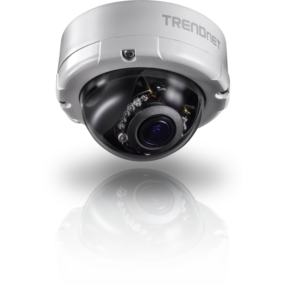 Indoor / Outdoor 4MP Varifocal PoE IR Dome Network Camera ...