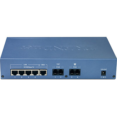 4-Port VoIP Gateway Router - TRENDnet TVP-224HR