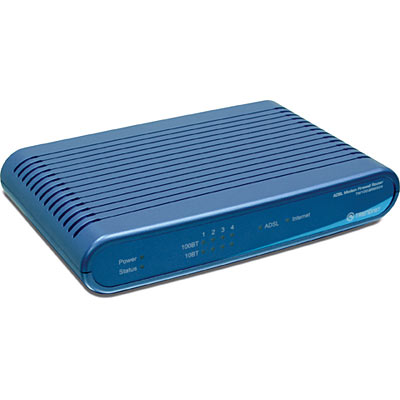 4-Port ADSL Firewall Modem Router - TRENDnet TW100-BRM504
