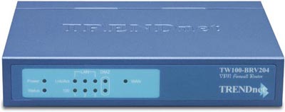 4-Port VPN Firewall Router - TRENDnet TW100-BRV204
