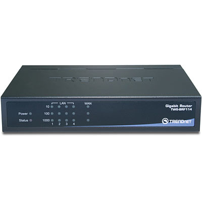 4-Port Gigabit Firewall Router - TRENDnet TWG-BRF114