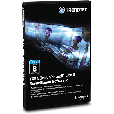 TRENDnet VortexIP Lite 8 Surveillance Software - TRENDnet VIP-L8