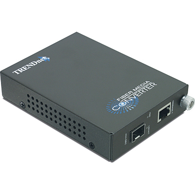 Intelligent 1000Base-T to SFP Media Converter - TRENDnet TFC-1000MGB