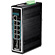 12-Port Hardened Industrial Gigabit PoE+ Layer 2+ Managed DIN-Rail ...
